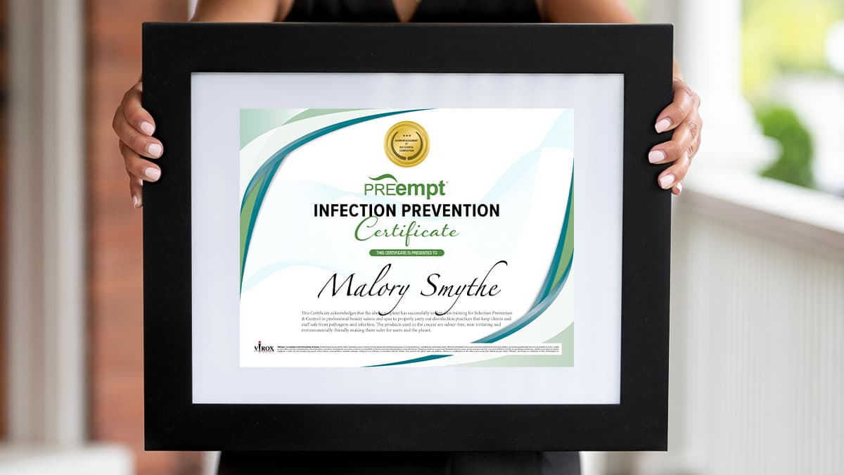 Education - PREempt™ Salon and Spa Disinfectants
