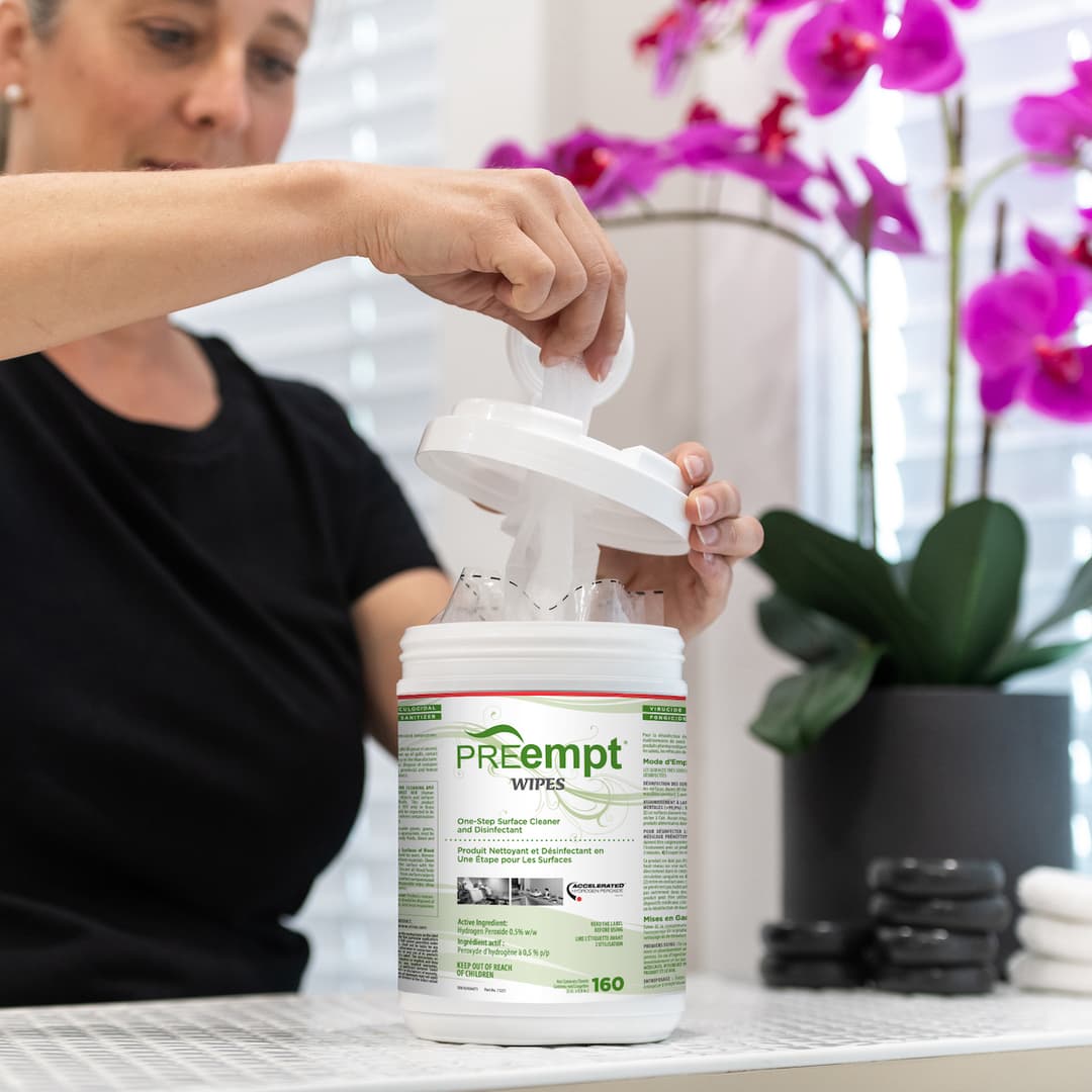 PREempt™ Wipes - PREempt™ Salon and Spa Disinfectants