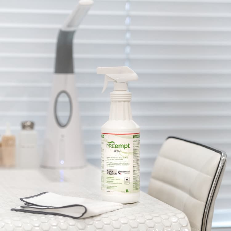 PREempt™ Ready-to-Use Spray - PREempt™ Salon and Spa Disinfectants